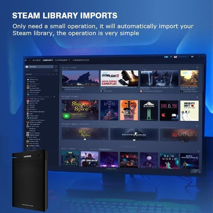 12TB Hard Drive - 87+ Systems & 50,000+ Games